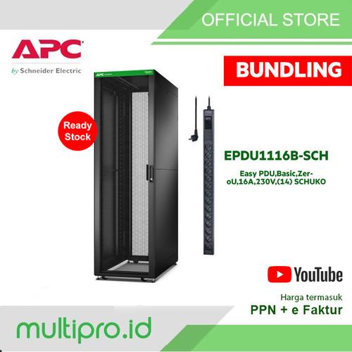 Promo APC Rack Server 42U Easy Rack 600mm 1000mm ER6202 + PDU 16A Cicil ...