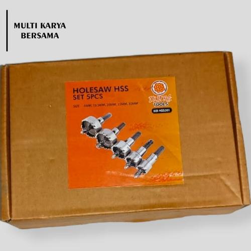 Jual mata bor hole saw hss ikura set 5pc/ pelubang besi,kayu,metal dll - Kota Yogyakarta - Multi ...