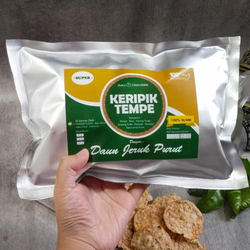 Jual KERIPIK TEMPE DAUN JERUK PURUT 100 GRAM - OLEH OLEH KHAS MALANG ...