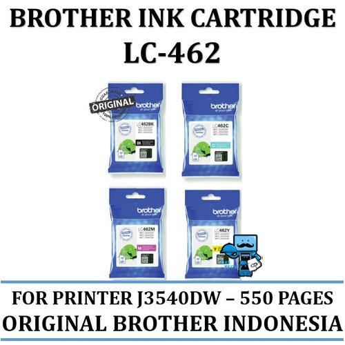 Jual Brother Ink Cartridge LC-462 BK/C/M/Y - For Printer MFC-J3540DW ...
