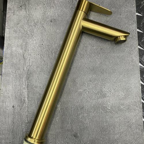 Jual KRAN WASTAFEL GOLD TINGGI 30 CM DINGIN SAJA/KRAN WASTAFEL EMAS 30 ...