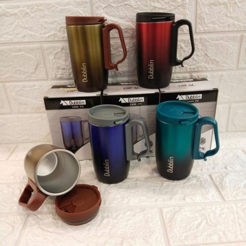 Jual Mug Gelas Cangkir Tahan Panas Dubblin Casa 270ml Kopi Teh ...