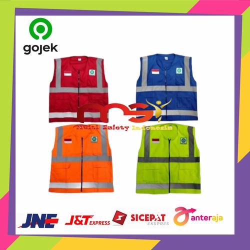 Jual Rompi Safety Rompi Proyek Rompi Kerja Lapangan Bahan American ...