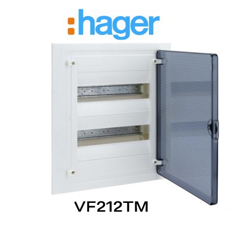Jual BOX MCB HAGER 24 GROUP GRUP VF212TM TUTUP COVER TRANSPARAN ...