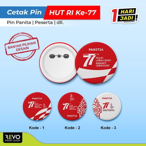 Jual Souvenir Hadiah Pin Peniti 17an / Pin Kemerdekaan Pin panitia ...