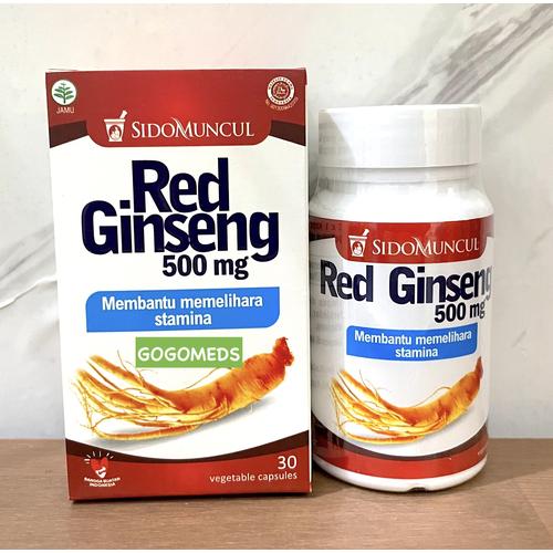 Jual SIDOMUNCUL RED GINSENG ISI 30 KAPSUL UNTUK STAMINA , DAYA TAHAN ...