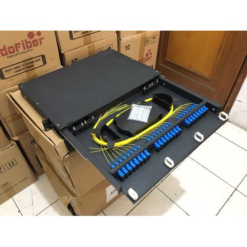Jual OTB Rack 24 port SC Singlemode + Pigtail / ODF rack 24 port SC ...