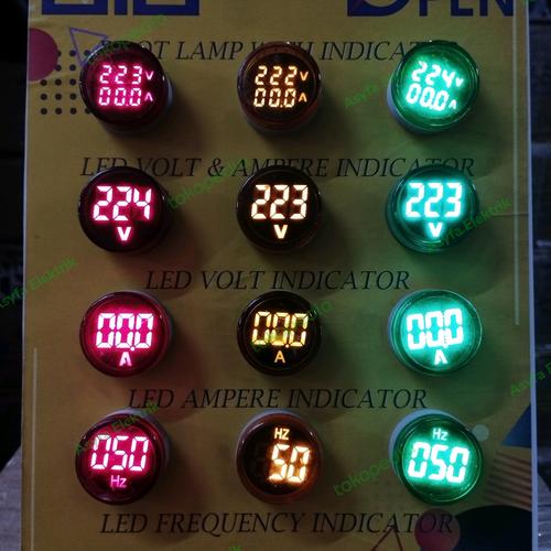 Jual pilot lamp with indicator CIC / PM - volt dan ampere - Jakarta ...