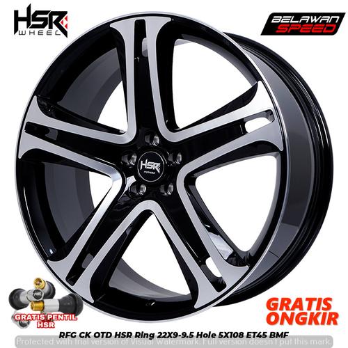 Jual VELG MOBIL RING 22 FORD FOCUS RANGEROVER EVOQUE HSR RFG CK OTD - Kota Depok - HSR WHEEL ...