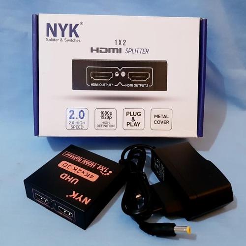 Jual Top Hdmi Splitter 2 Port (1 Input 2 Output) Spliter Adapter 2Port ...
