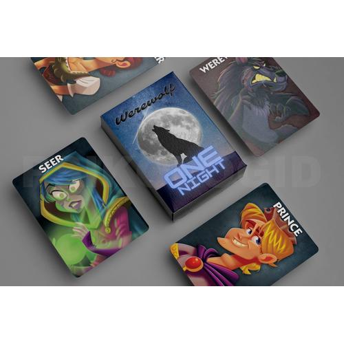 Jual (Board Game) One Night Werewolf Card Full Color - Kota Bekasi ...