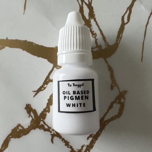 Jual Pigmen Resin Cat Warna White Putih Oil Based Pigment Pewarna Resin ...