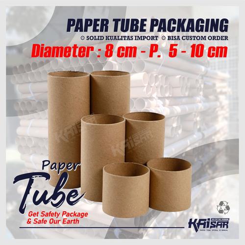 Jual Paper Tube Roll Selongsong Kertas Paper Tube Karton Diameter 8 Cm ...