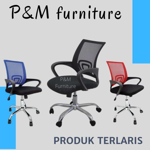 Jual Kursi staff, kursi kerja, kursi jaring - Hitam - Kab. Tangerang ...