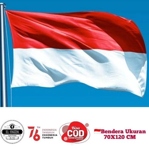 Jual Bender Merah Putih Ukuran 70X120/ Bender Merah Putih/ Bendera ...