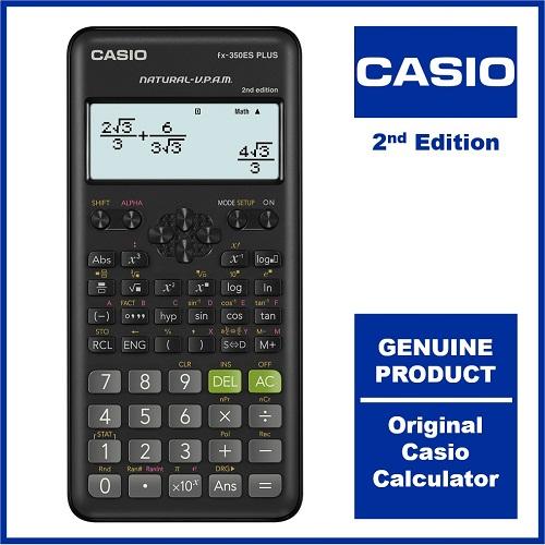 Jual CASIO SCIENTIFIC CALCULATOR FX 350 ES PLUS 2ND EDITION KALKULATOR ...