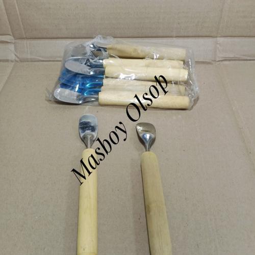 Jual Sutil stainless mini/sodet stainles gagang kayu mini - Jakarta ...