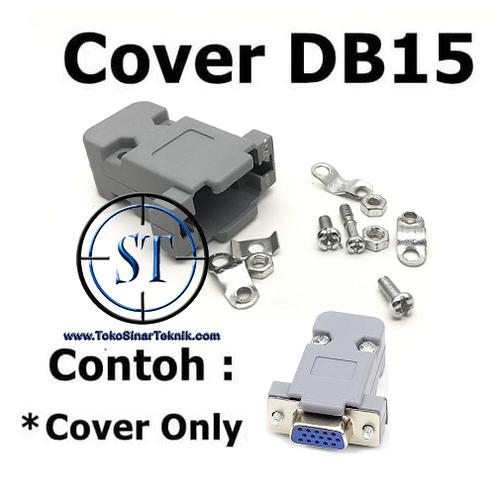Jual Casing DB15 RS232 Cover Konektor Plastik DB15 VGA Tempat DB-15 BA ...