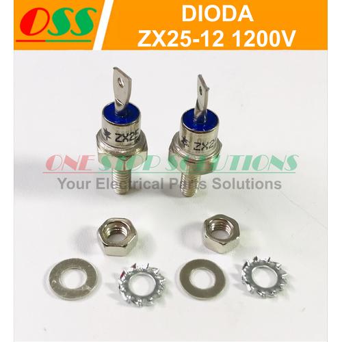 Jual DIODA DIODE BAUT ZX25-12 25A 1200V TANPA KABEL - PANAH BAWAH ...