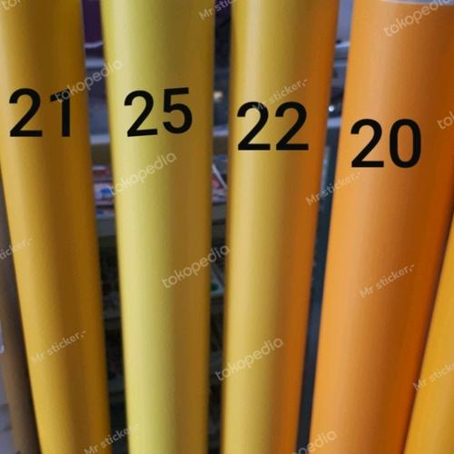 Jual [ ORACAL DOV ] SKOTLET WARPING MOBIL STICKER ORACAL KUNING DOV ...