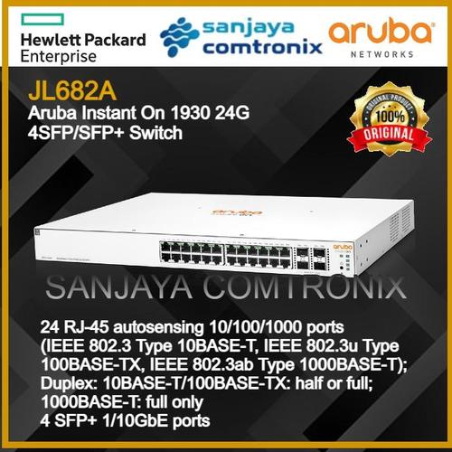 Jual HPE JL682A Aruba Instant On 1930 24G 4SFP/SFP+ Switch pengganti ...