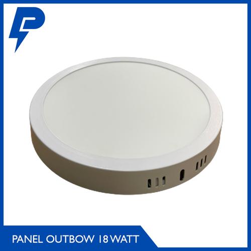 Jual LAMPU LED PANEL OUTBOW 18W 18 WATT BULAT - 3000K WARMWHITE ...