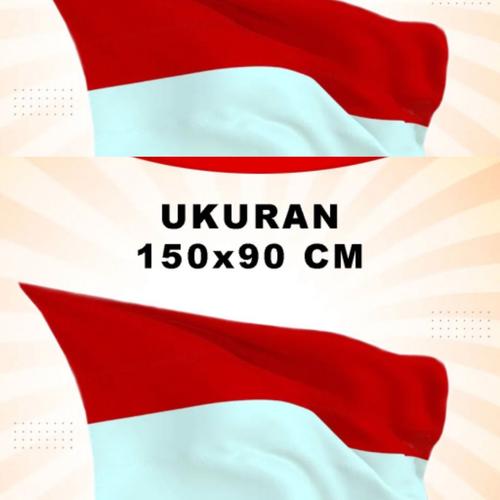 Jual Bendera Merah Putih ukuran 100cmX60cm, Bendera Indonesia - 150/90 ...