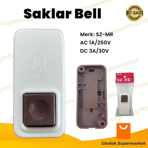 Jual Knop Saklar Bel Push On Bell Pintu Sekolah Kantor Rumah - tanpa ...