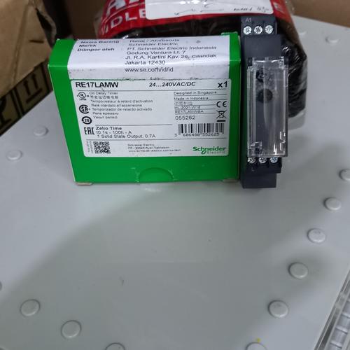 Jual RE17LAMW ZELIO ON DELAY TIMER 24 240VAC SCHNEIDER - Jakarta Pusat ...
