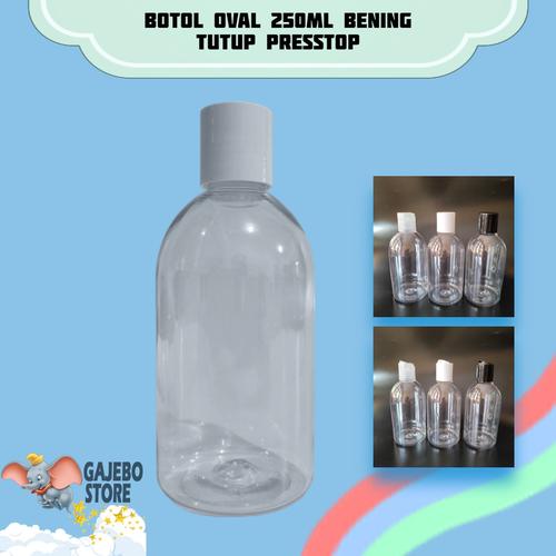 Jual BOTOL 250ML OVAL BENING PRESSTOP - BOTOL BENING ISI ULANG ...