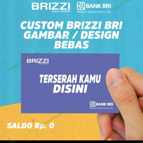 Jual KARTU Emoney BRIZZI BRI Cetak CUSTOM 2 SISI SALDO NOL - Jakarta ...