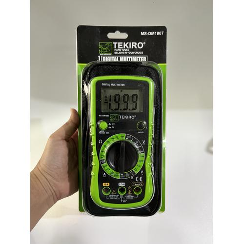 Jual DIGITAL MULTIMETER TEKIRO DM1907/MULTITESTER TEKIRO/AVOMETER ...