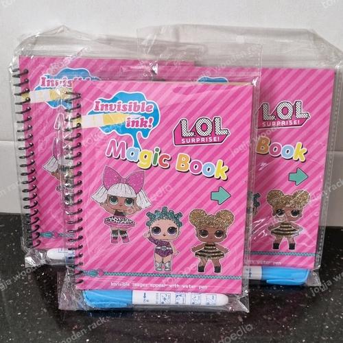 Jual Magic Water Book / buku mewarnai air / magic drawing book - LOL ...