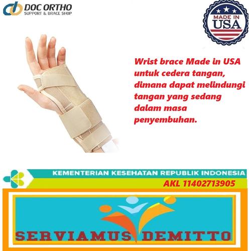 Jual Wrist Brace Support Splint For Carpal Tunnel (Deker Tangan/Cedera ...