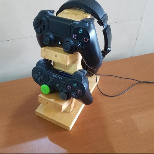 Jual Stand Stick Controller / Stick PS / Joystick - Pinus natural - Kab ...