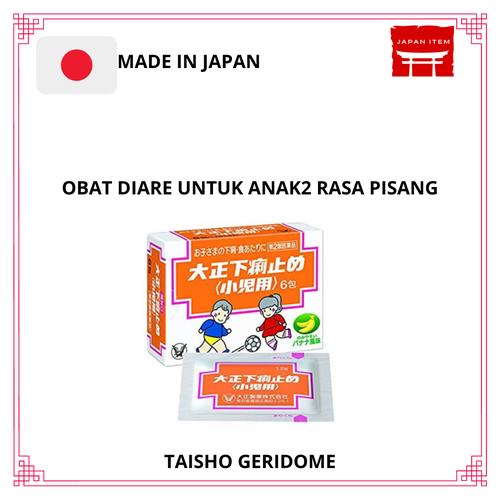Jual Taisho geridome obat diare anak rasa pisang original Japan - Kab ...