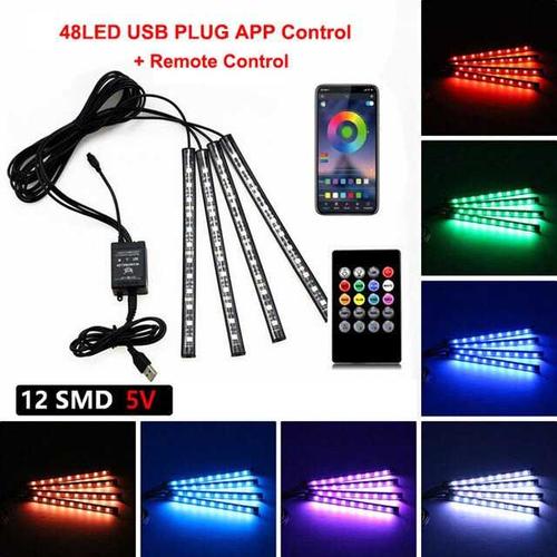 Jual Lampu LED Strip RGB Light 48 LED USB APP Control - 36 LED ...
