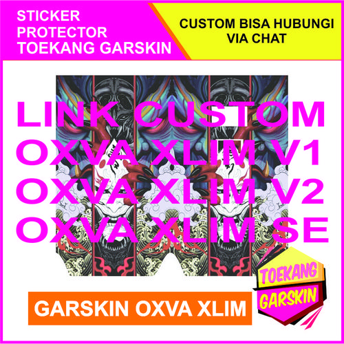 Jual CUSTOM GARSKIN OXVA XLIM - GARSKIN OXVA XLIM V1, XLIM V2 DAN XLIM ...