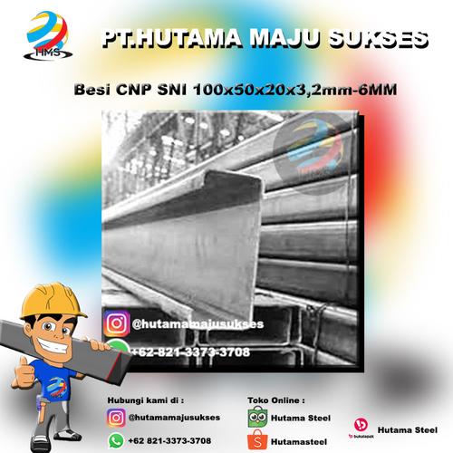 Jual Besi CNP SNI 100x50x20x3,2mm-6MM (Sertifikat) - Jakarta Barat ...