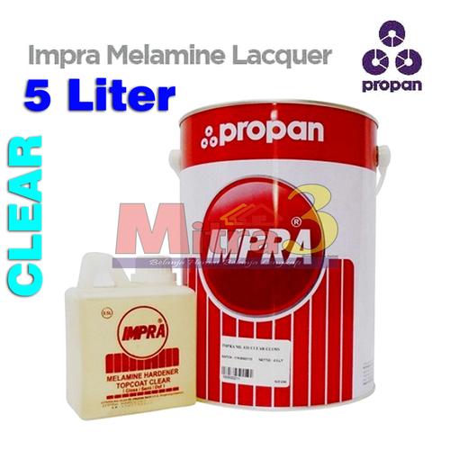 Jual IMPRA Melamine Lacquer 5L (SOLVENT Base) CLEAR Politur Kayu ...