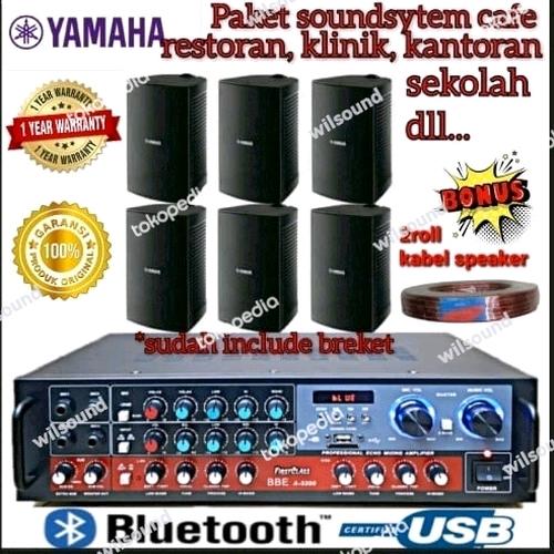 Jual PAKET SOUND SYSTEM CAFE KANTORAN KLINIK YAMAHA VS 6 ORIGINAL - Jakarta Barat - wilsound ...
