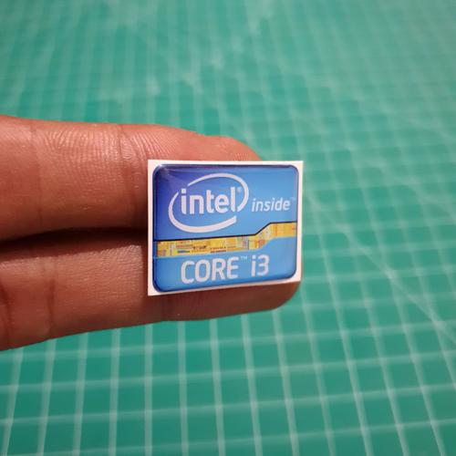 Jual Sticker Timbul Emblem intel Core i3 i5 i7 Gen 2 Gen 3 - core i3 ...