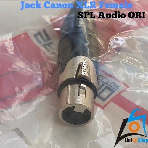Jual Jack Canon XLR Female Jek Mic Cover Canon SPL AUDIO Original - Kab ...
