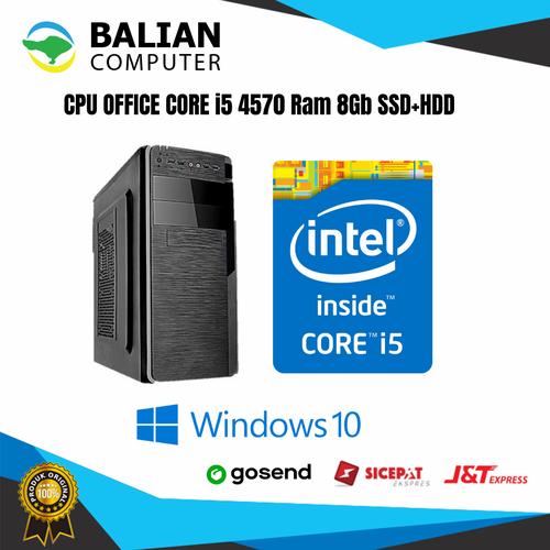 Jual Komputer PC Core i5 4590 Ram 8Gb SSD+HDD Windows 10 Pro / PC ...