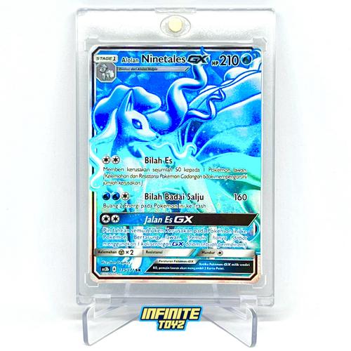 Jual Alolan Ninetales GX SR FA Pokemon TCG Indonesia - Kab. Jember - Infinite Toyz | Tokopedia