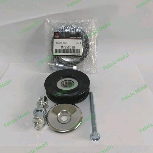 Jual Pulley Tensioner Fan Belt Ac Pajero Sport Triton MR958030 ...
