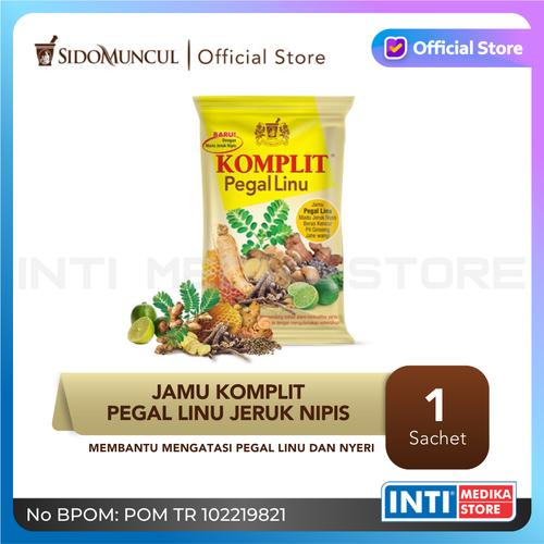 Promo SIDOMUNCUL - Jamu PEGAL LINU KOMPLIT Jeruk Nipis Herbal 1 Sachet ...