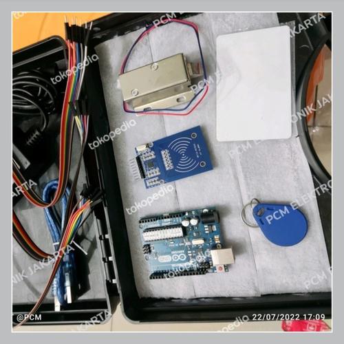 Jual paket full set trainer pintu otomatis rfid e ktp dll arduino uno+box - Jakarta Barat - PCM ...