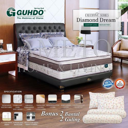 Jual Diamond Dream Latex 160x200 Legacy Virginian Set - Spring Bed ...