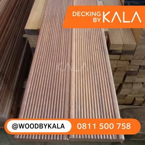Jual Decking Kayu Merbau Solid 1,5m Papan Kolam Outdoor Teras Taman ...